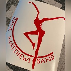 Wall Decor | Vinyl Decal For Window Dmb Dancer 5 | Poshmark